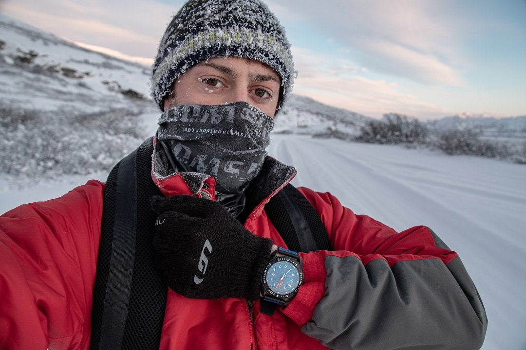 Alex Hibbert I Arctic Circle Trail – Luminox Australia